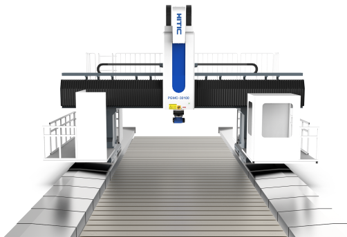 Gantry machining center with movable traverse HITIC PGMC30100 | Enex