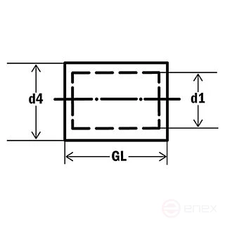 Parallel connector DIN 46341, tinned, 150 mm2 | Enex