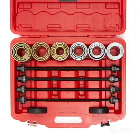 ST030 Set of tools for dismantling silent blocks, 26 items | Enex