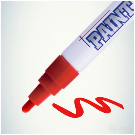Marker-MunHwa red paint, 4mm, nitro base | Enex