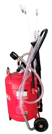 Installation of oil collection and replacement 24L ARMADA | Enex