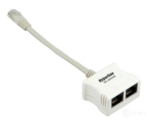 SPL-YT4-E2-E2 Splitter RJ-45 4Pr.T568A/T568B -> 2 x 2Pr.10BASE-T | Enex