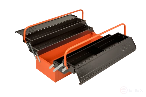 Console-type tool boxes with 3 compartments | Enex