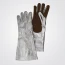 Gloves with steelworker's gaiters, aluminized | Enex