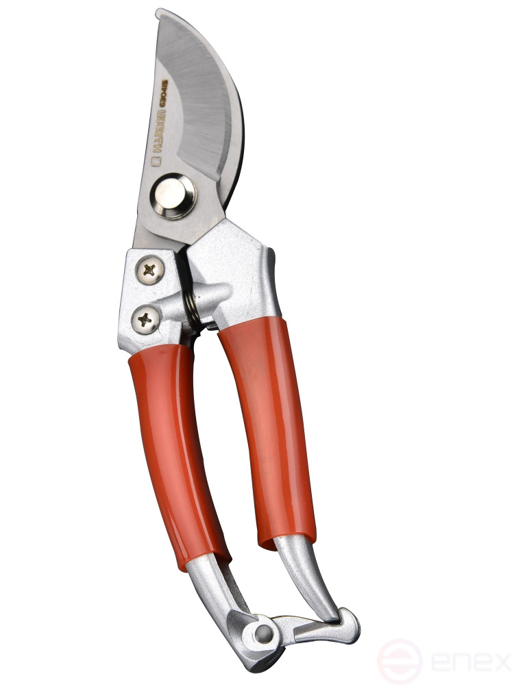 Garden pruner 200 mm with all-metal handle, steel 65MN // HARDEN | Enex