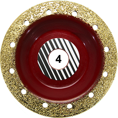 Alpha Disk Flat grain No. 4 (Normal) | Enex